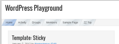 Make diamond or circle shaped WordPress menu tabs